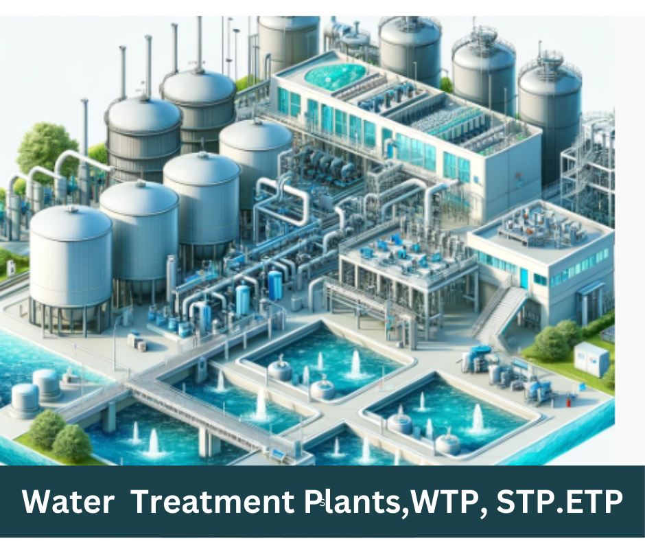 Difference Between ETP, STP, and WTP – Water Treatment Plants