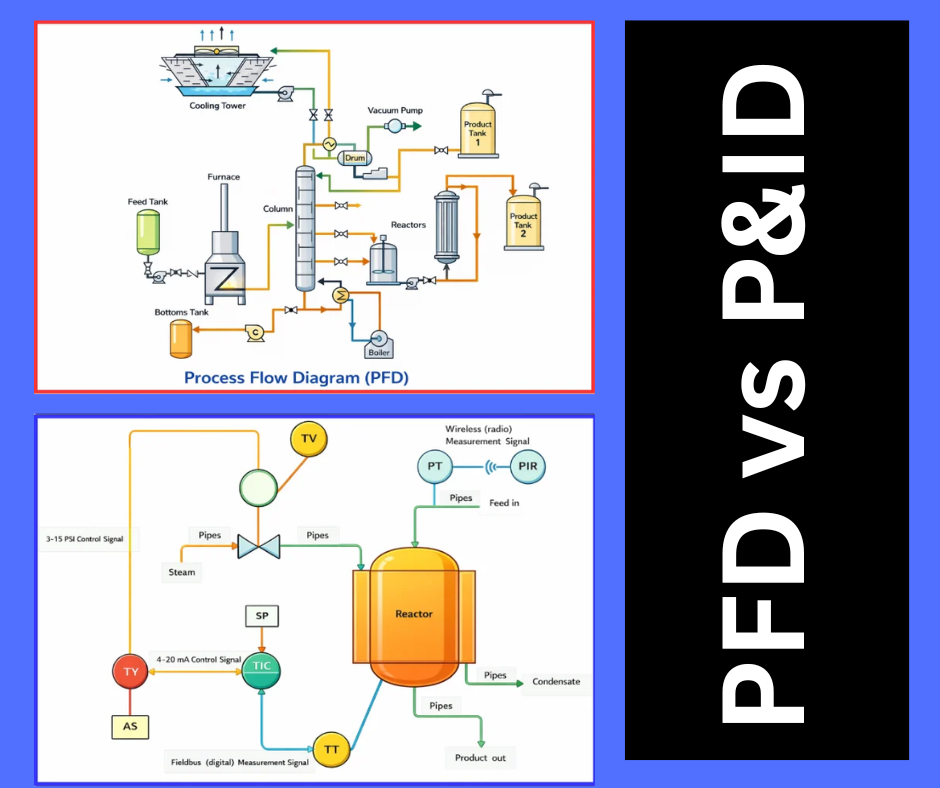 PFD vs P&ID: Key Differences, Uses, and Examples Explained